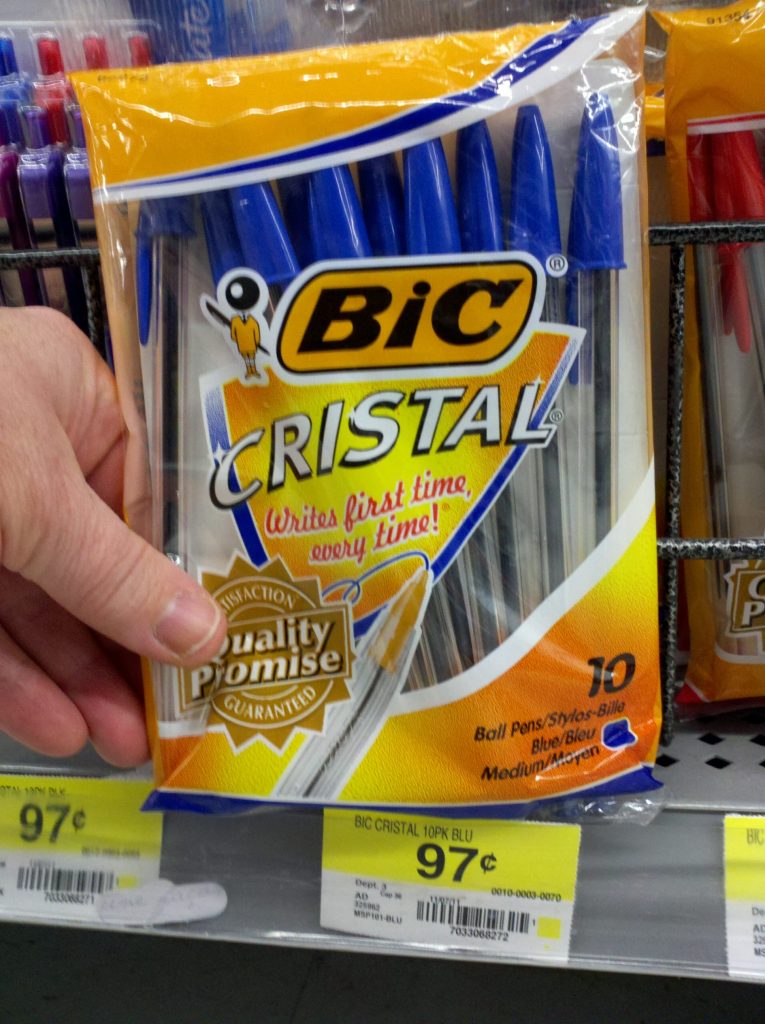 Walmart: FREE Bic Pen 10 Count!