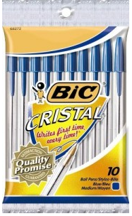 FREE Bic Pens and Cover-It Correction Fluid at Dollar Tree!
