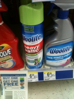 2 FREE Woolite Carpet Cleaner at Walgreens!