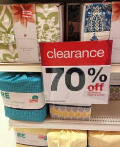 Target Clearance Sale: Up to 70% off Bedding, Kitchen Items and More