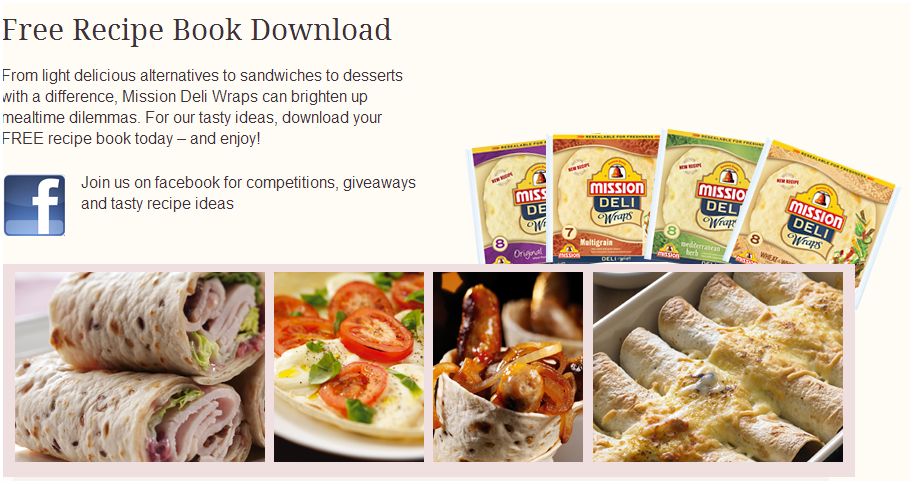Free Mission Deli Wraps Recipe Book! - Mojosavings.com