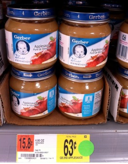 Gerber Baby Food Just 13¢ at Walmart - Mojosavings.com