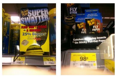 Free Black Flag Fly Swatter and Fly Paper at Walmart! - Mojosavings.com