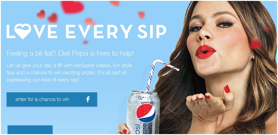 DIET PEPSI LOVE EVERY SIP INSTANT WIN GAME (Over 1,600 Prizes ...
