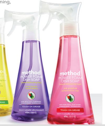 FREE Method Power Foam Dish Soap Giveaway - Mojosavings.com
