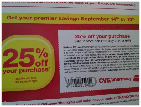 CVS 25% off purchase Coupon! - Mojosavings.com