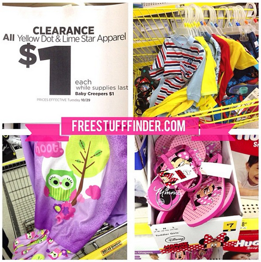 Dollar General: $1 Apparel Clearance! - Mojosavings.com