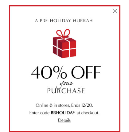 Banana Republic: 40% off Coupon Code! - Mojosavings.com