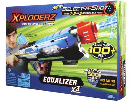 Xploderz X3 Equalizer Toy Gun Just $5.83 (reg. $21.99) - Mojosavings.com