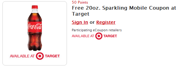 FREE 20oz Coke at Target! - Mojosavings.com