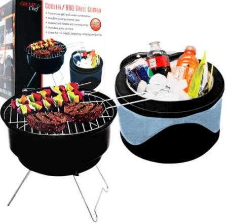 Portable Chill and Grill BBQ Set with Chiller Just $14.99 (reg. $34.99 ...