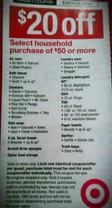Target: $20 Off a $50 Household Purchase Coupon! LIVE! - Mojosavings.com