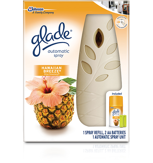 3,000 FREE Glade Hawaiian Breeze Automatic Spray Units!! - Mojosavings.com