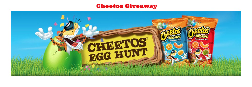 Cheetos Easter Egg Hunt Giveaway! 740 High Value Prizes! - Mojosavings.com