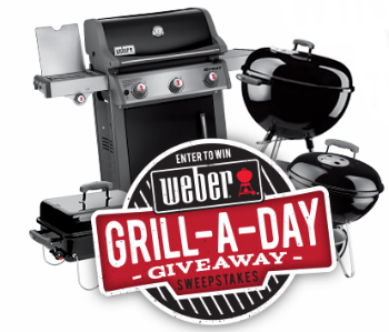 Weber Grill-A-Day Giveaway! - Mojosavings.com