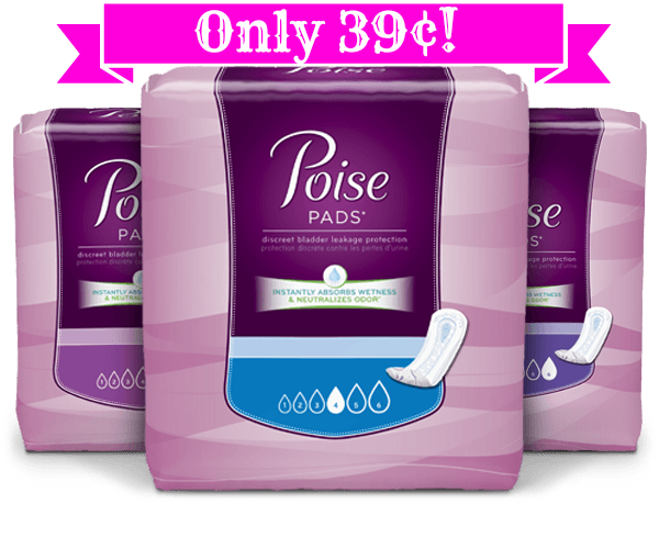 Poise Ultra Thins Pads or Liners Only 39¢ at Target! - Mojosavings.com