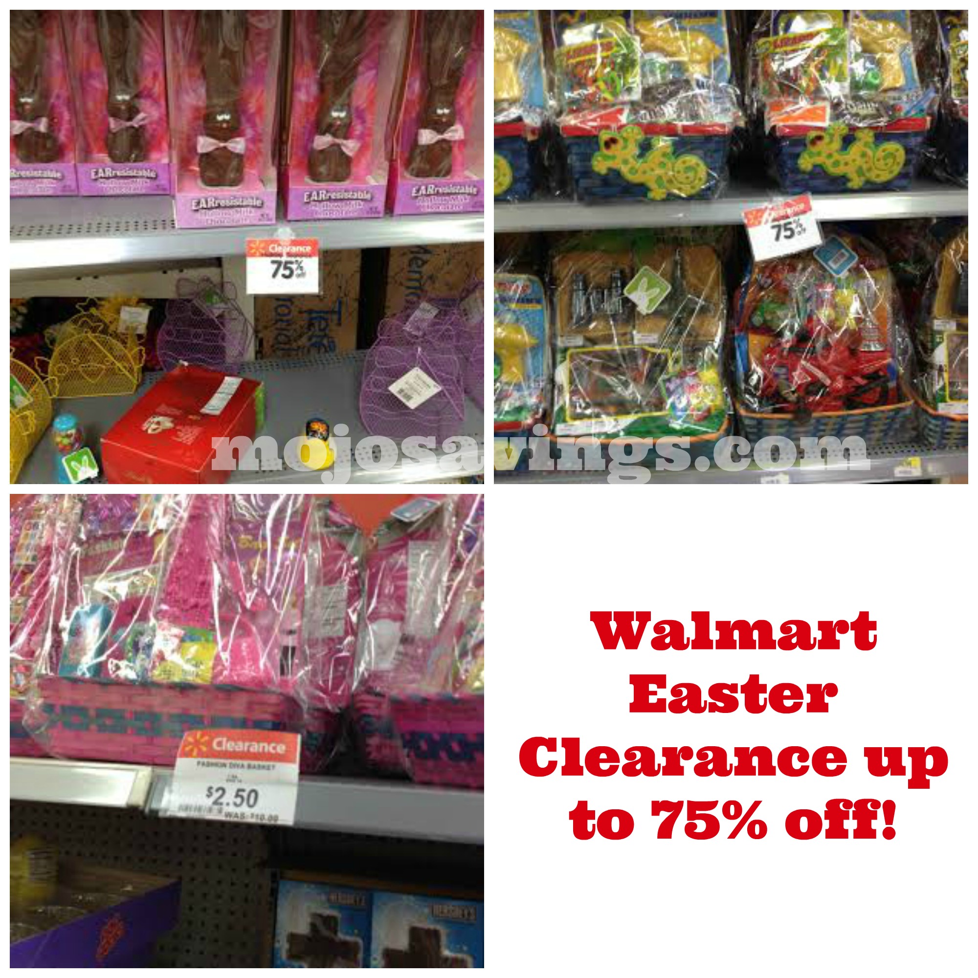 Walmart Easter Clearance 75% off! - Mojosavings.com