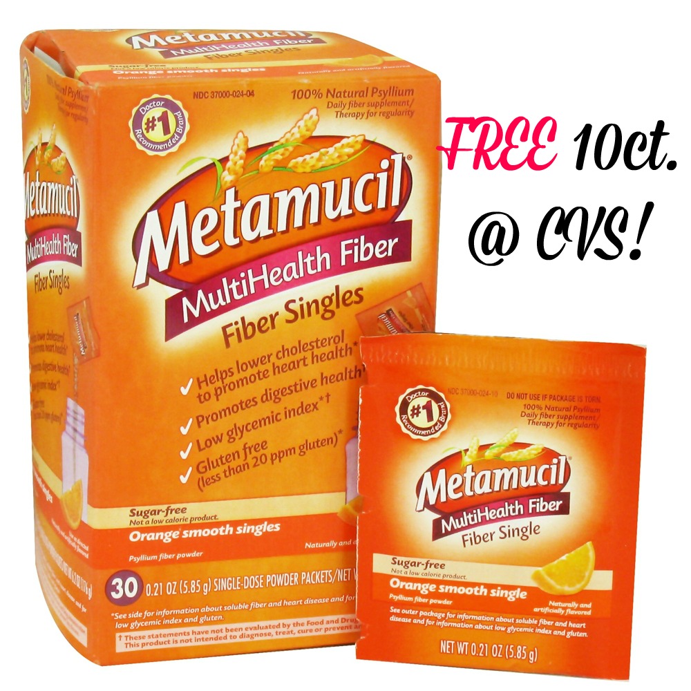 FREE Metamucil Packets at CVS! - Mojosavings.com