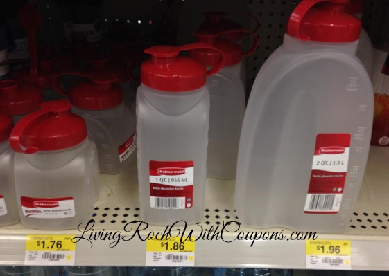 HOT! Rubbermaid Beverage Containers As Low As $.26 at Walmart ...