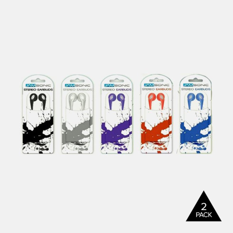 FREE - 2-Pack Jamsonic Super Sound Stereo Earbuds - just pay shipping ...