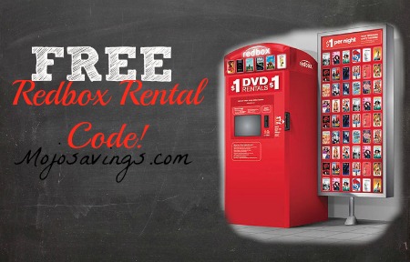 Redbox Rental Codes- Get a FREE Blu-ray, FREE DVD, and FREE Game Rental ...