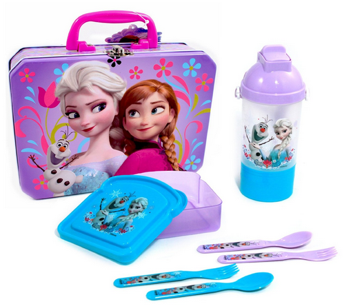 Disney Frozen Elsa and Anna 7pc Complete Lunch Set only $17.99-40% Off ...