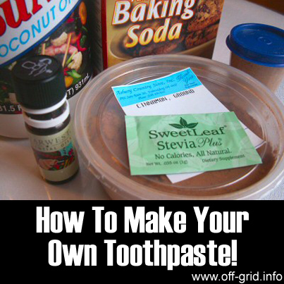 DIY: How To Make Your Own Natural Toothpaste! - Mojosavings.com
