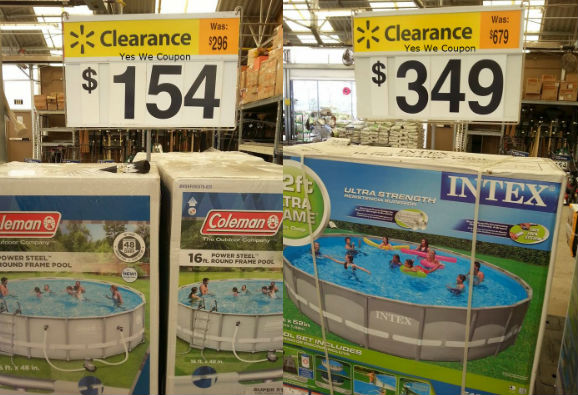 Clearance! Save Over $100 On Above Ground Pools at Walmart ...