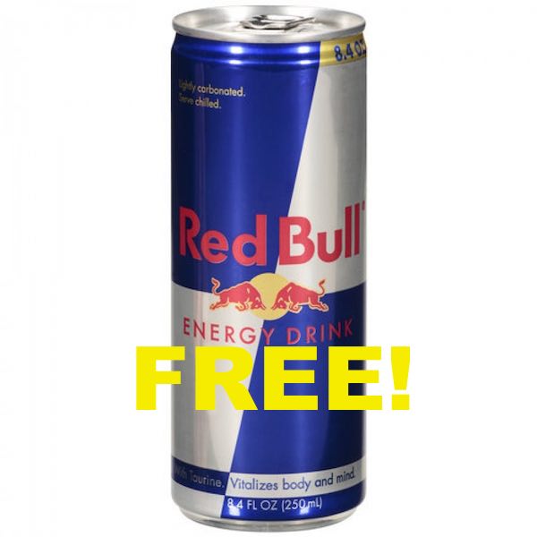Freebie Alert! Get A Free Can Of Red Bull! - Mojosavings.com