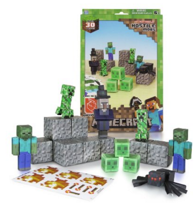 Minecraft Papercraft Hostile Mobs Set Only $5.24 (Reg $12) Shipped ...