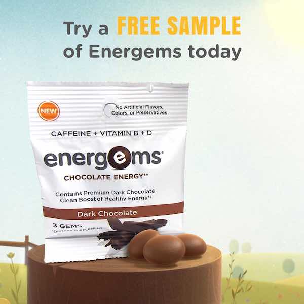 Free Sample Of Energems Chocolate Energy Bites! - Mojosavings.com