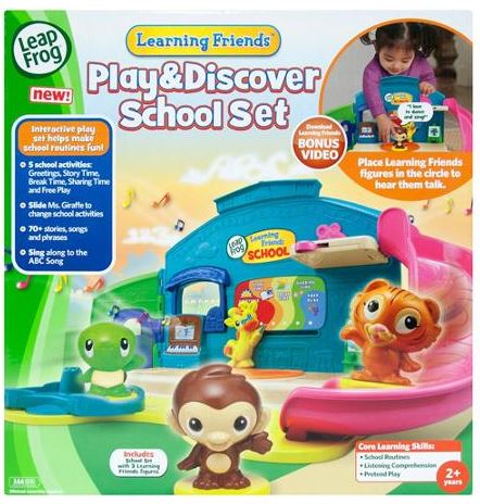LeapFrog Learning Friends Play and Discover School Play Set Only $9.76 ...