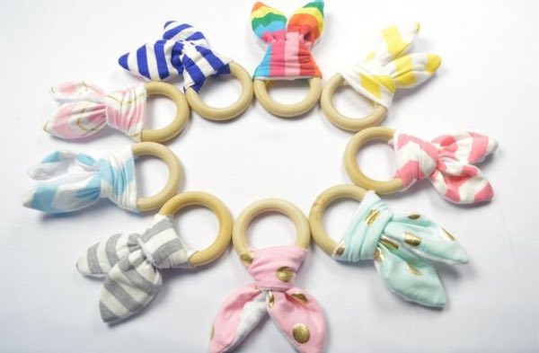 New Moms! Natural Wooden Baby Teething Rings Only $5.99! Normally 18.00 ...