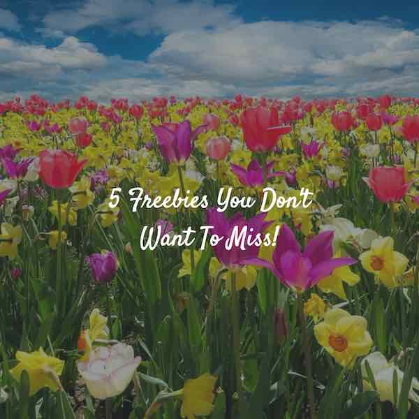 5 Freebies You Don't Want To Miss! - Mojosavings.com