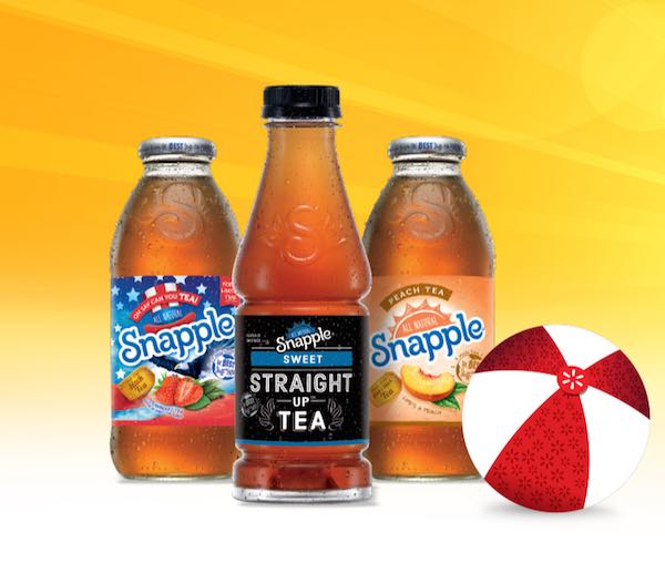Quench Your Thirst With FREE Snapple Tea! - Mojosavings.com