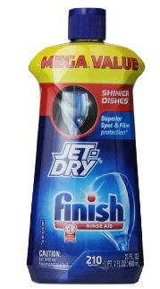 Finish Jet Dry Turbo Dry Rinse Aid, Dishwasher Drying Agent Only $8.02 ...
