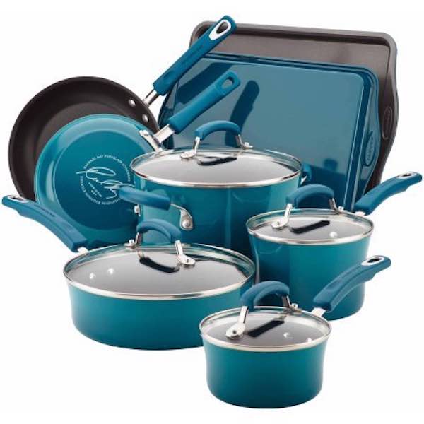 HOT! 12-Piece Rachael Ray Cookware Sets On Clearance For $30.00 At ...