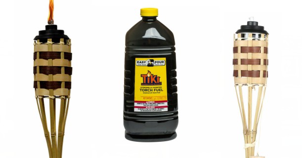 Get Tiki Torches & Refill Fuel Starting At $1.88 At Home Depot ...