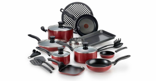 T-fal 20-Piece Nonstick Cook Set Just $69.99 Shipped! - Mojosavings.com