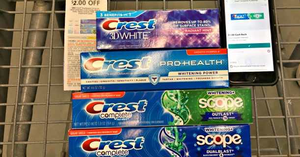 FREE Crest Toothpaste At Walmart! - Mojosavings.com