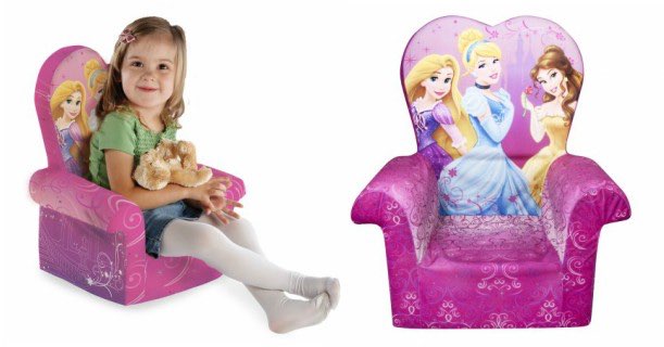 Disney Princess Foam High Back Chair Just $14.99! - Mojosavings.com