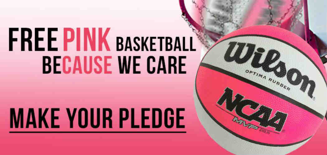 FREE Pink Wilson Basketball! - Mojosavings.com