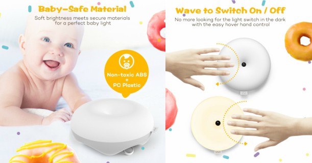 VAVA Baby & Kids LED Night Light Just $24.99 shipped! - Mojosavings.com