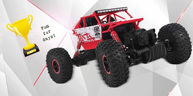 RC 4 Wheel Drive Toy Rally Car Just $36.87 Shipped! - Mojosavings.com