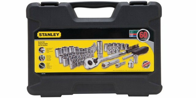Stanley 60-Piece Socket Set Only $17.96! (Reg $40) - Mojosavings.com