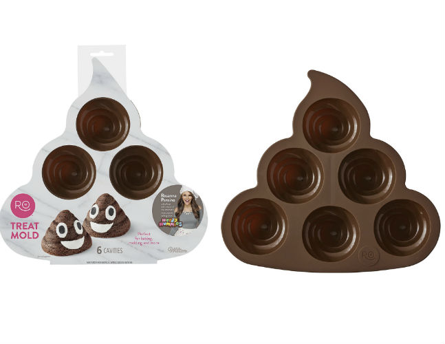 Rosanna Pansino Silicone Poop Swirl Treat Mold Only $4.48 at Amazon ...