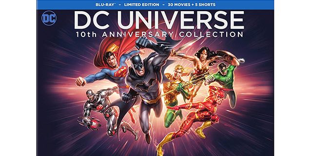DC Universe 10th Anniversary Blu-ray Collection Just $99.99 Shipped ...