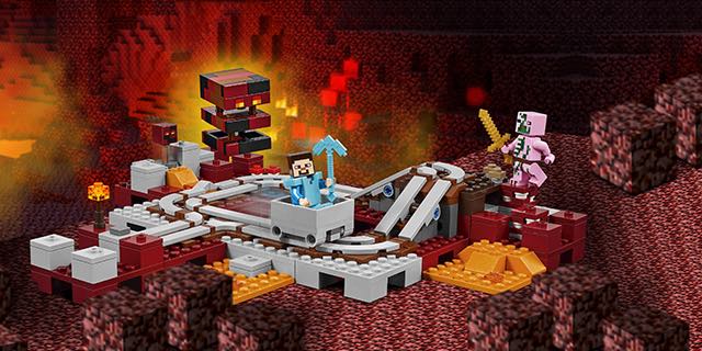 LEGO Minecraft The Nether Railway only $19.99 (reg $30) - Mojosavings.com