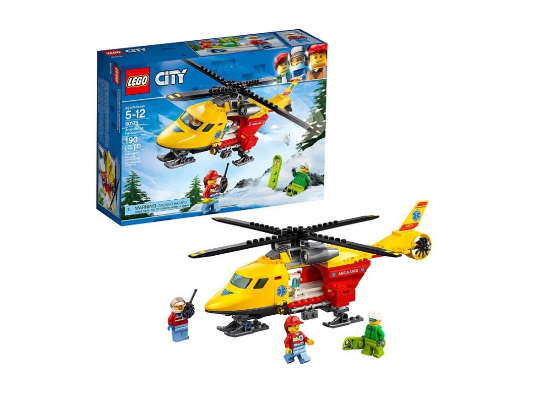 60179 LEGO Ambulance Helicopter $12.99 (REG $19.99) - Mojosavings.com