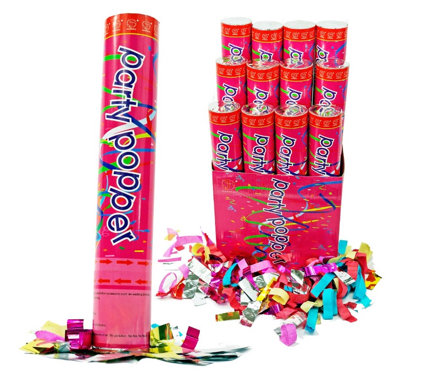 12 Pack Large Air Compressed Party Poppers $6.02 (REG $29.99 ...